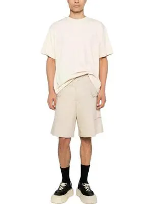 RHUN Logo-patch T-shirt - Neutrals