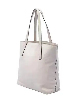 PRADA Prada Vitello Daino Open Convertible Tote Satchel
