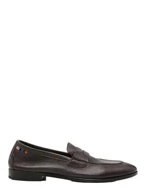 Paul Smith Murano Grained Leather Loafers - Brown