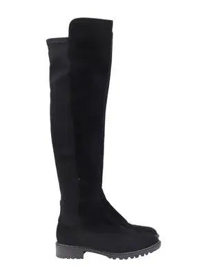 STUART WEITZMAN Knee-high Suede Boots - Black