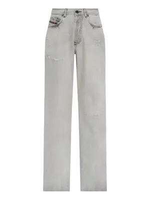 DIESEL® 1971 D-sent Distressed Jeans - Grey