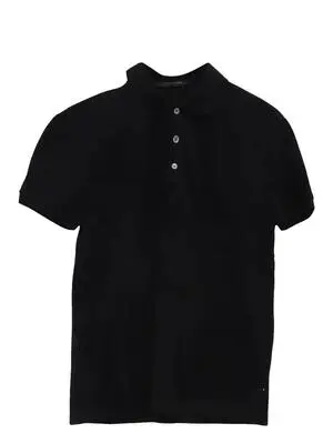 LOUIS VUITTON Short-sleeved Polo Shirt - Black