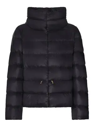 Herno Quilted High-neck Jacket - Black
