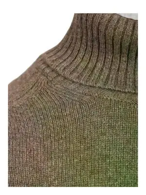 Fedeli Cashmere Roll-neck Sweater - Brown