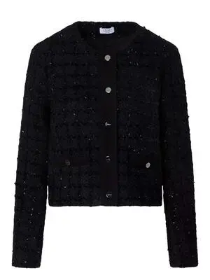 LIU JO LIU JO Bouclé Jacket With Lurex Threads