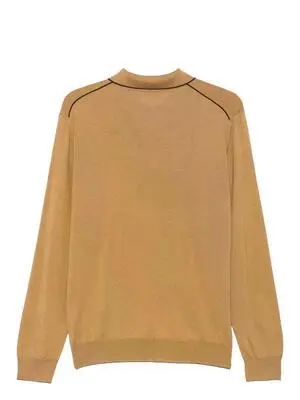 Stefano Ricci Quarter-zip Polo Shirt - Neutrals