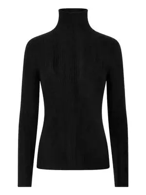 P.a.r.o.s.h Ribbed Knit Turtleneck - Black