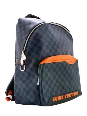 LOUIS VUITTON Louis Vuitton Discovery Limited Edition Damier Cobalt Race PM Backpack
