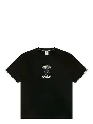 AAPE BY *A BATHING APE Aapeunvs Graphic-print T-shirt - Black