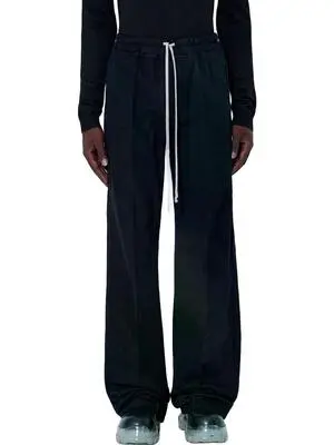 Rick Owens Drawstring Wide-leg Trousers - Black