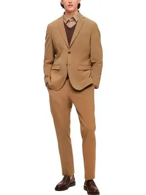 SELECTED Slim-fit Blazer - Brown