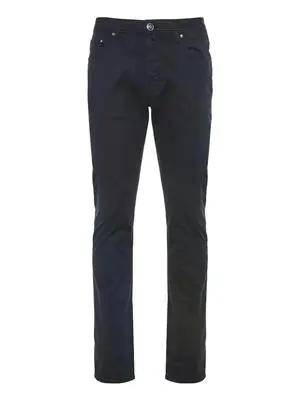 Jacob Cohen Bard Logo-patch Trousers - Blue