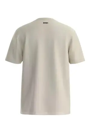 BOSS Emed-logo T-shirt - Neutrals