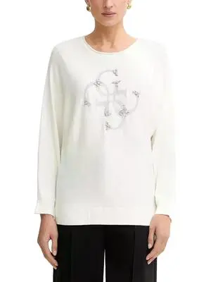 Guess Embellished Logo T-shirt - White