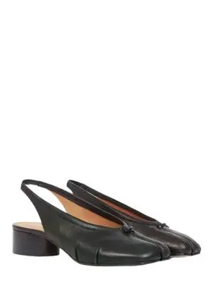 MAISON MARGIELA Tabi Slingback Pumps - Black