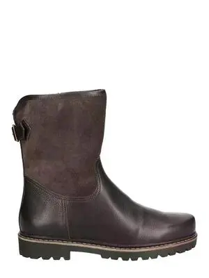 DIRNDL & BUA Buckle-detail Leather Boots - Brown