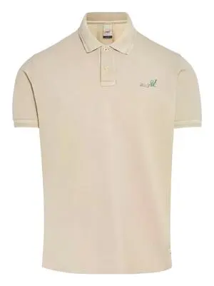 BOB Logo-print Piqué Polo Shirt