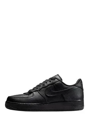 Nike Force 1 Lace-up Sneakers - Black