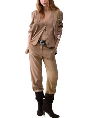 Liu Jo Gilet With Toggles - Neutrals