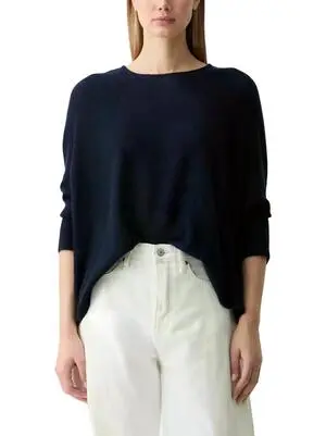 JOOP! Batwing Sleeve Ribbed Cuff Sweater - Blue