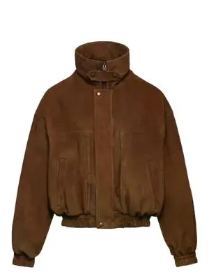 Magda Butrym Suede Jacket - Brown