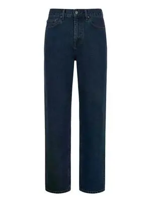 LEVI'S Straight-leg Jeans With Logo Patch - Blue