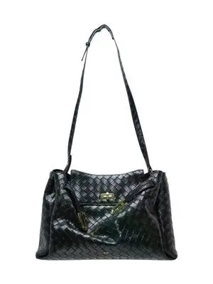 Jw Pei JW Pei Rhea Woven Shoulder Bag Black