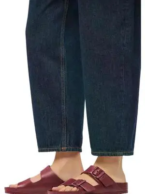 BIRKENSTOCK Arizona Buckle-fastening Slides - Red