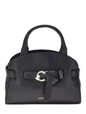 COCCINELLE Sabine Tote Bag With Buckle Detail Black