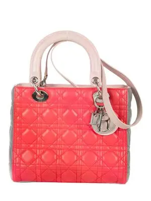 Dior Lady Tote Bag - Red