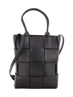 Bottega Veneta Cassette Convertible Maxi Tote Bag - Black