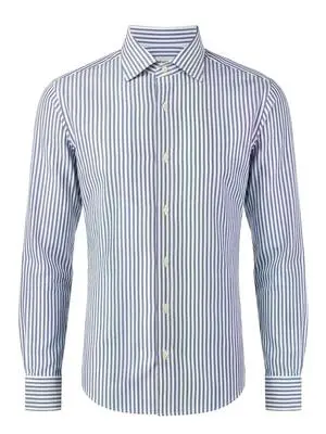 TOMBOLINI Vertical-stripe Shirt - White