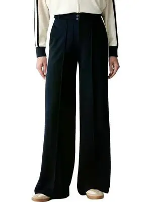 Guess Side Stripe Wide-leg Palazzo Pants - Blue
