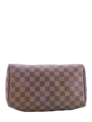 LOUIS VUITTON Speedy Satchel - Brown