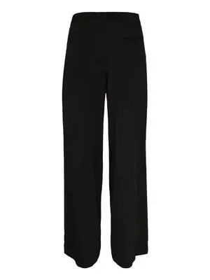 Y’s Drawstring Wide-leg Trousers - Black