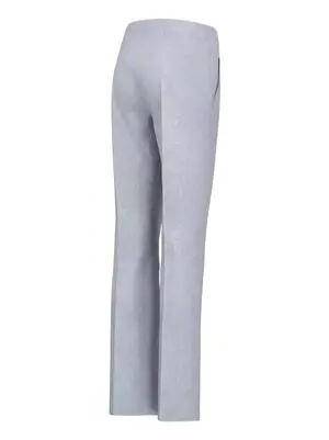 Marella Pressed Crease Slim Fit Trousers - Grey
