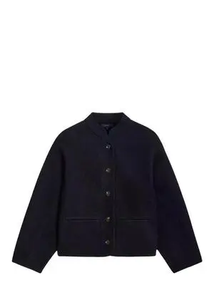 Soeur Olympe Wool Jacket - Blue