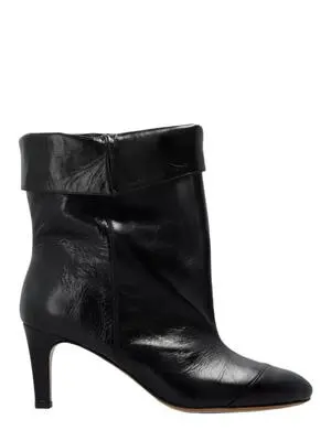 Isabel Marant Étoile Eldra Fold-over Ankle Boots - Black