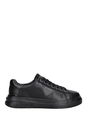 Guess Elba Lace-up Sneakers - Black