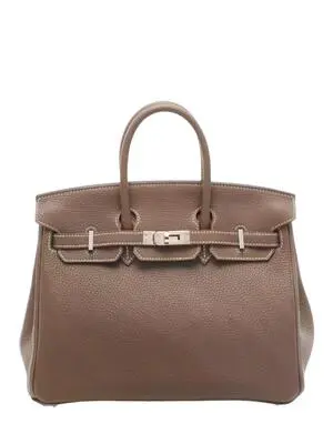 Hermès 2010s Birkin 25 Togo Tote Bag - Brown