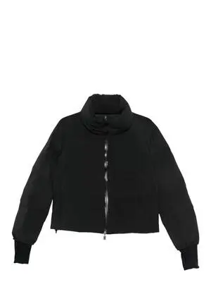 Herno Quilted High-neck Jacket - Black
