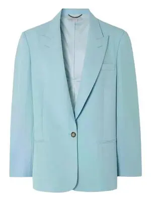 STELLA MCCARTNEY Stella McCartney Oversized Wool-Gabardine Blazer