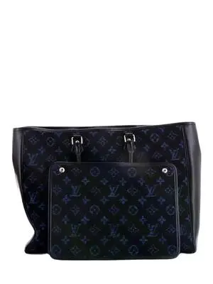 LOUIS VUITTON Monogram Jacquard Tote Bag - Blue