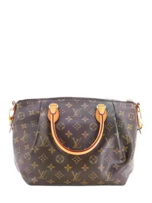 LOUIS VUITTON Louis Vuitton Turenne Monogram Canvas PM Satchel Brown