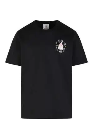 Casablanca Casaway Graphic-print T-shirt - Black