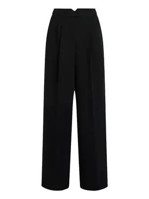 Karl Lagerfeld Studio Wide-leg Trousers - Black