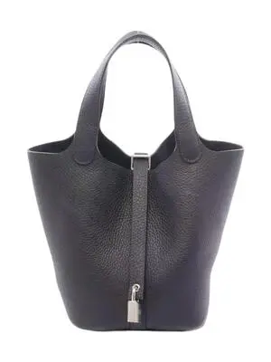 Hermès Pm Picotin Lock Tote Bag - Grey