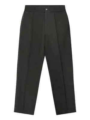 Boggi Milano Joggers In Wool-blend Wooltech - Green