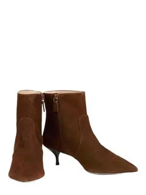 STUART WEITZMAN Mara Ankle Boots - Brown