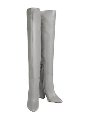 SERGIO ROSSI Scarlett Over-the-knee Boots - Grey